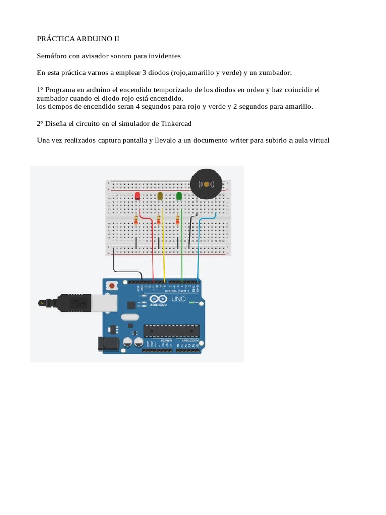 Práctica Arduino II | PDF