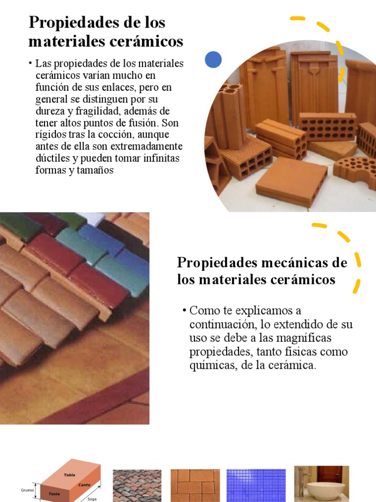 Propiedades de Materiales Cerámicos | PDF