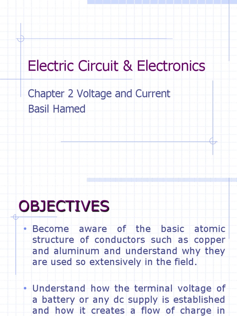Chapter 2 Voltage and Current | PDF | Rechargeable Battery | Voltage