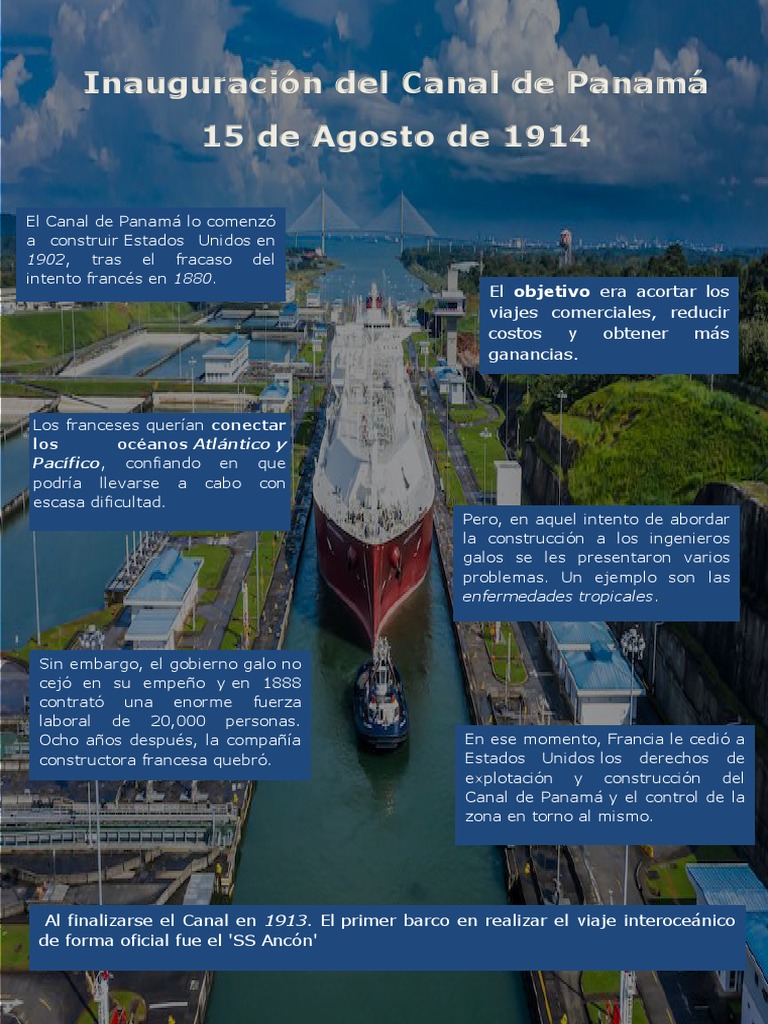 Canal de panamá | PDF | canal de Panama