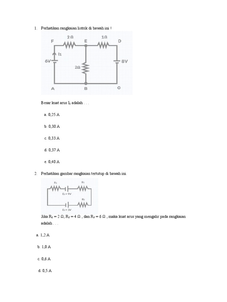 Soal UAS Fisika Kelas XII | PDF