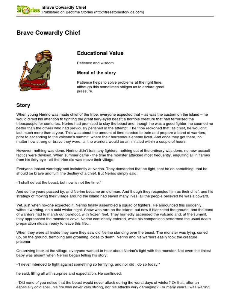 Brave Cowardly Chief Autor Pedro Pablo Sacristán | PDF