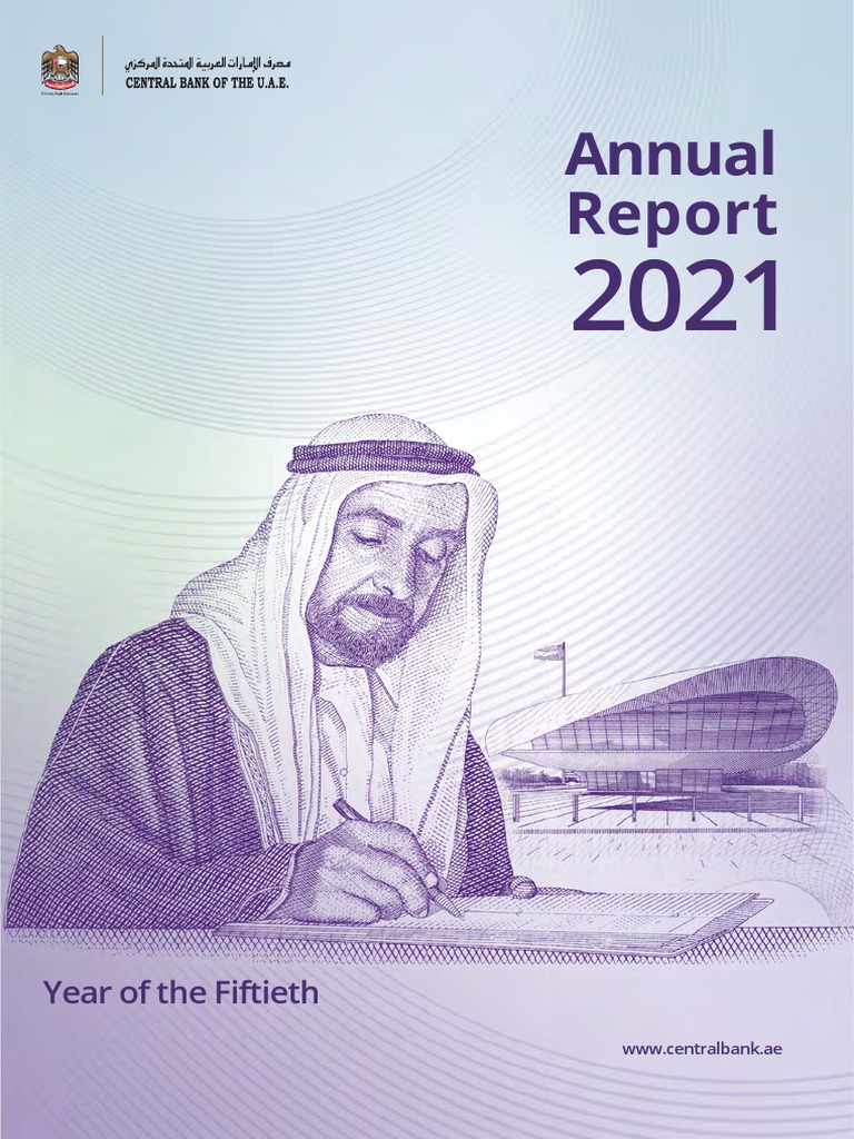 UAE Central Bank 2021 Report | PDF | Inflation | United Arab Emirates