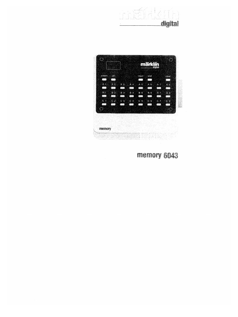 Memory 6043 | PDF