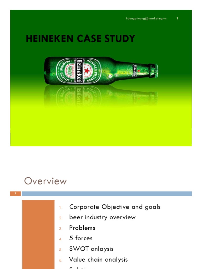 Heineken Case Study: Hoangphuong@marketing - VN | PDF | Beer | Mergers And Acquisitions