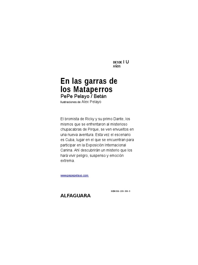 Garras de Los Mataperros | PDF