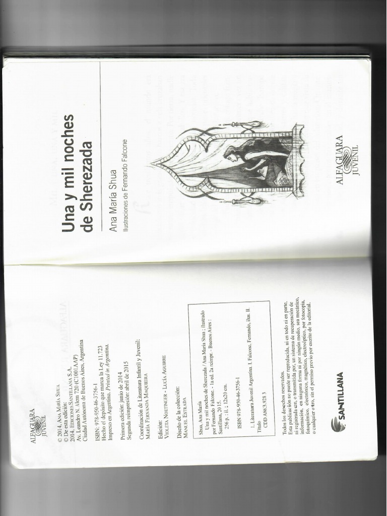 Libro Una y Mil Noches de Sherezadas | PDF