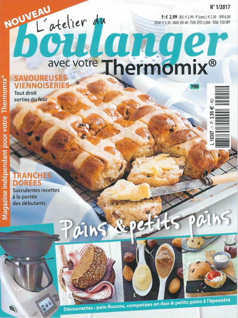 L'atelier Du Boulanger Avec Votre Thermomix N°1 | PDF