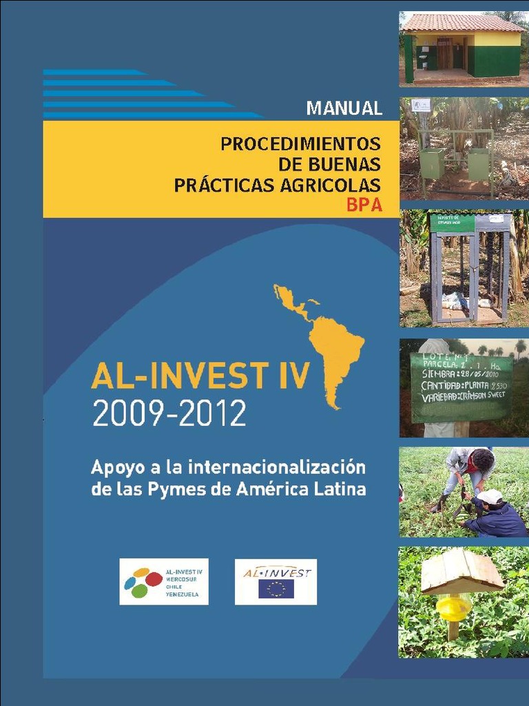 Manual de Procedimientos de BPA - REDIEX - 2da Edición | PDF | Agricultura | Seguridad alimenticia