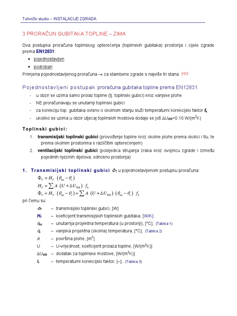 IZ Proracun Gubitaka Topline v02 | PDF