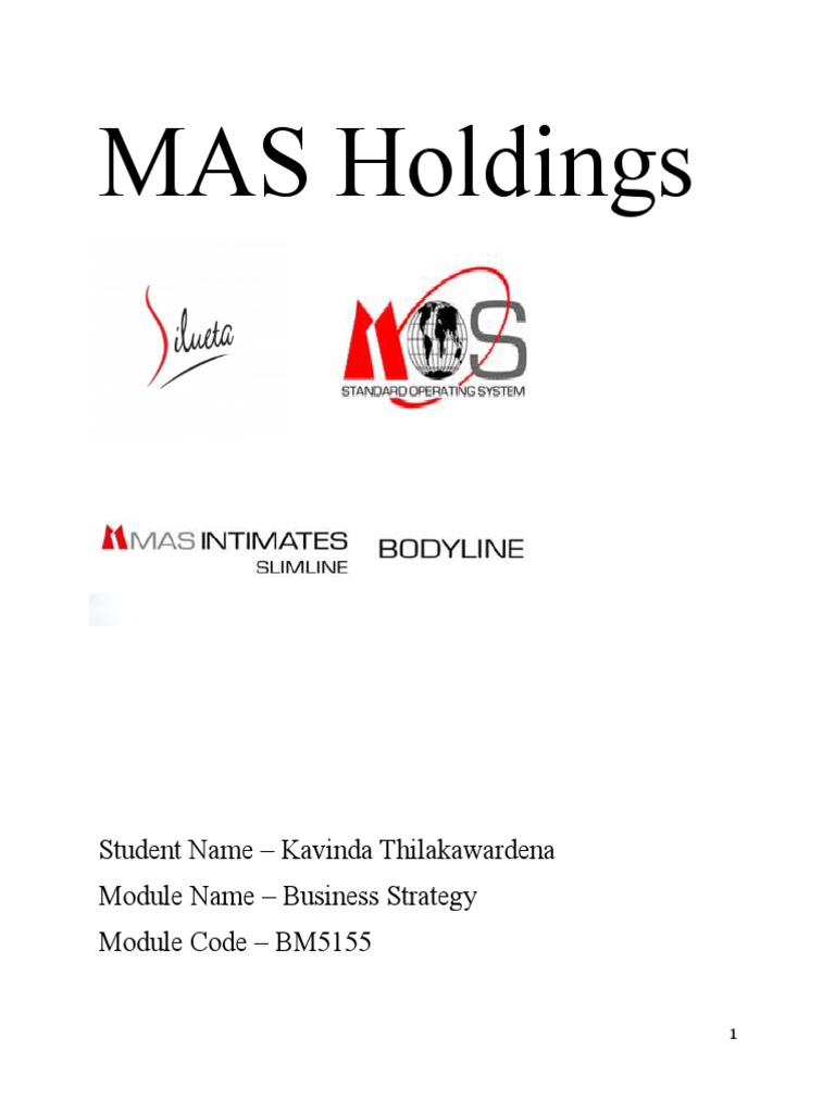 MAS Holdings Updated | PDF | Logistics | Corporate Social Responsibility