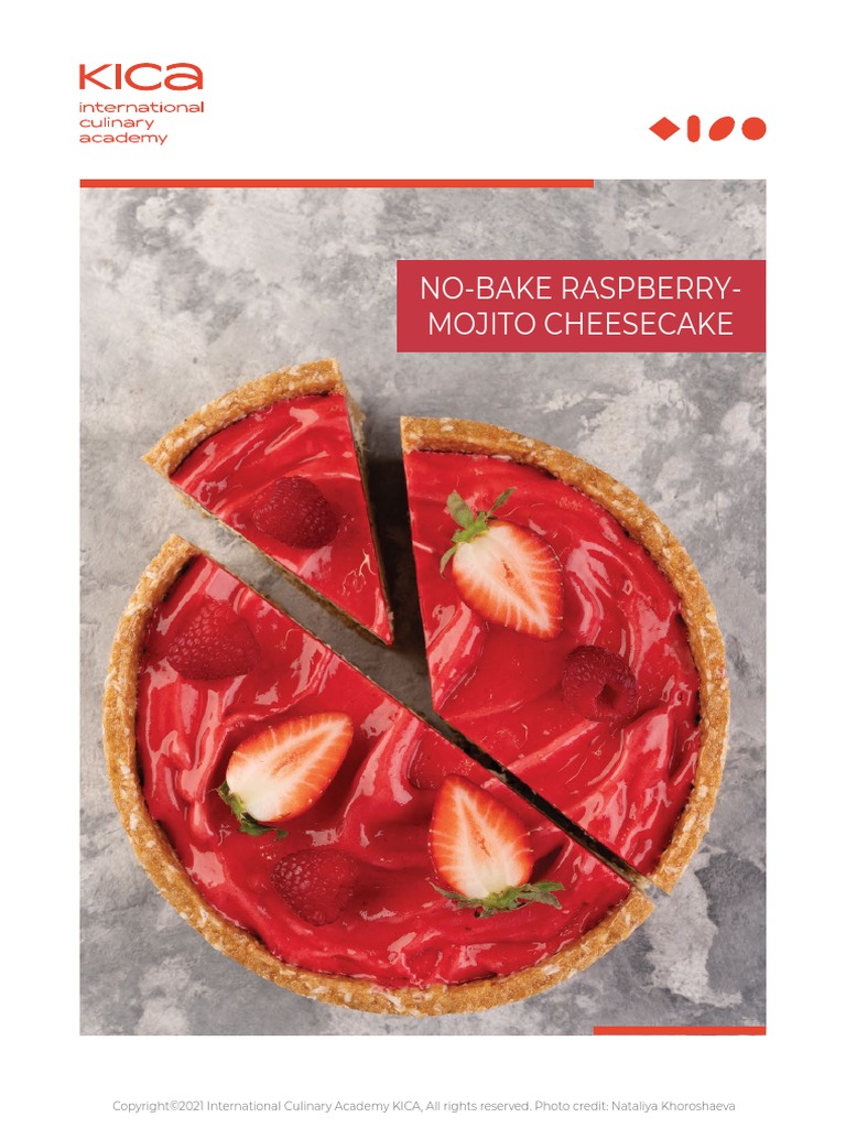 Kica No-Bake - Raspberry-Mojito - Cheesecake PDF | PDF | Cakes ...