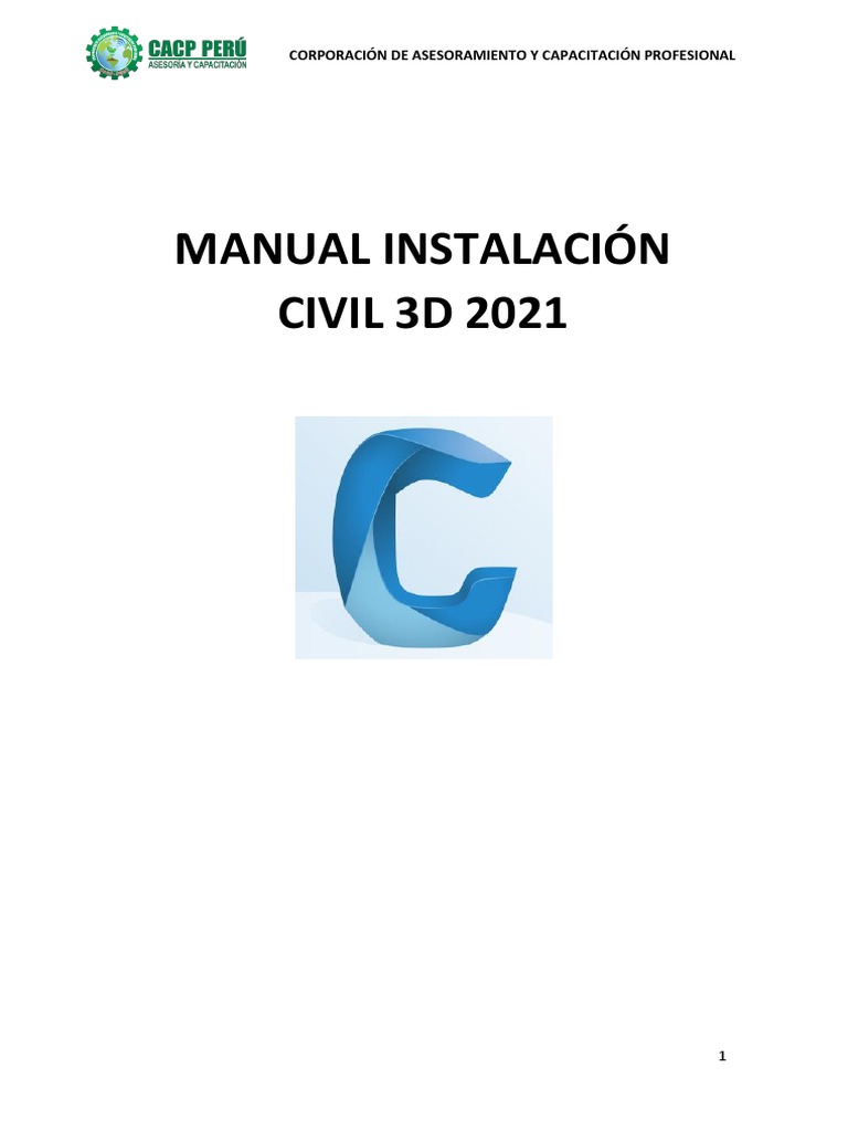 Manual Instalación Civil 3d 2021 554NnOq | PDF | Negocios | Informática