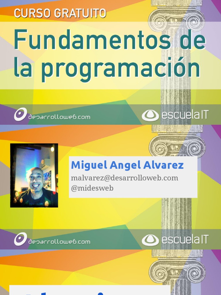 Algoritmo Fundamentosdelaprogramacin3 150115102212 Conversion Gate02 | PDF | Algoritmos ...