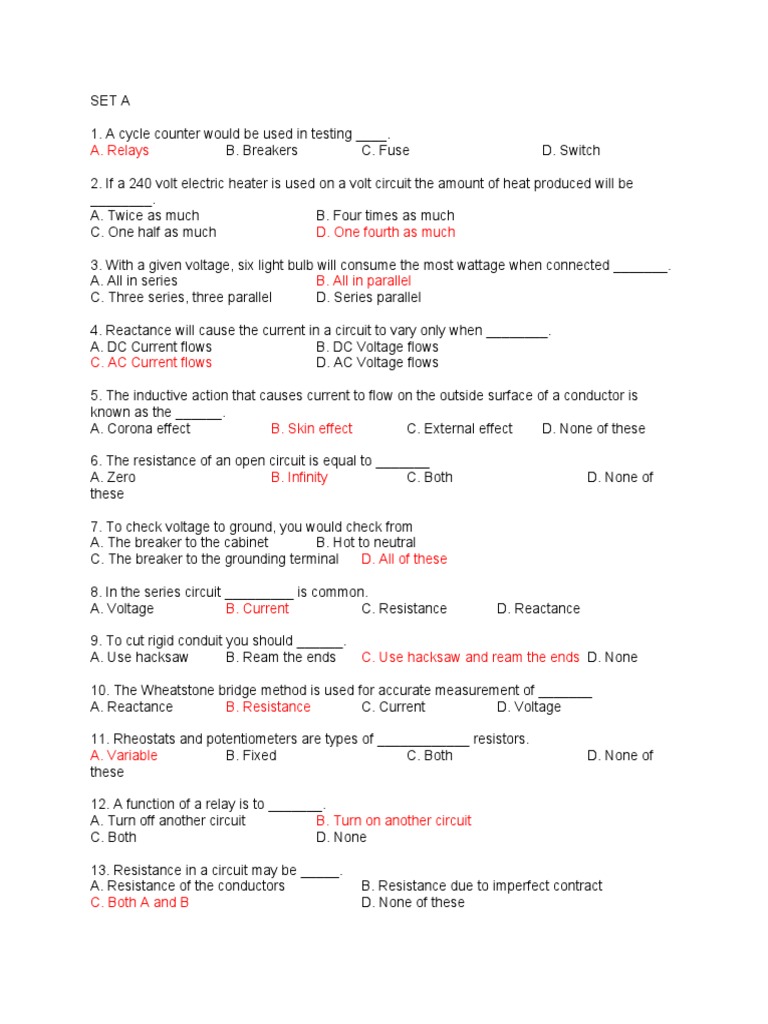 Electrical Measurement and Circuit Basics | PDF | Voltage | Alternating ...