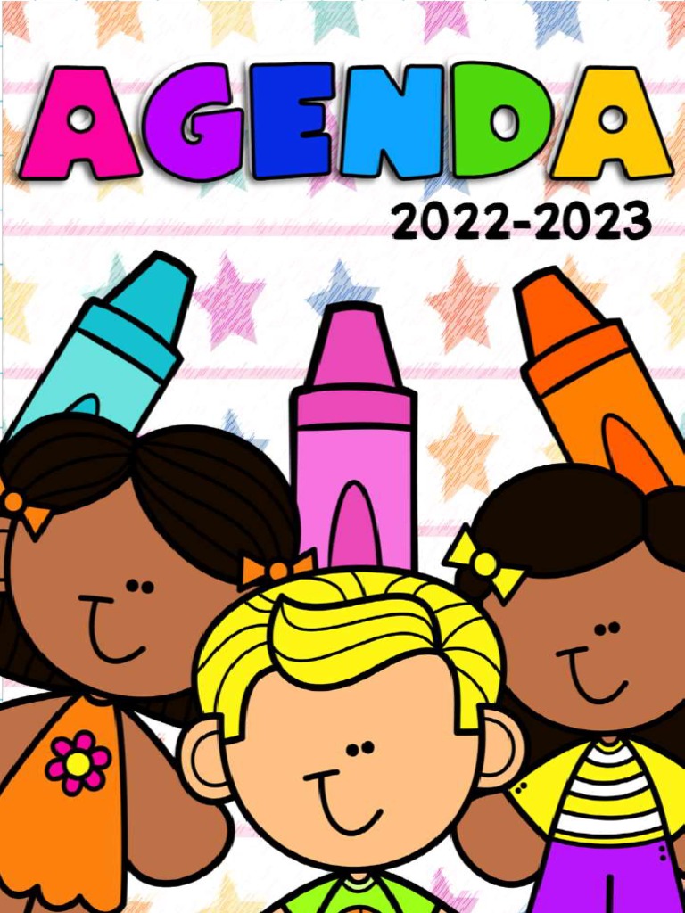 Agenda 2022-2023 Crayolas | PDF