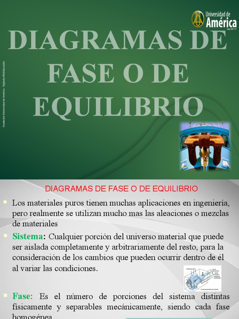Diagramas de Fase | PDF | Fase (materia) | Diagrama de fases
