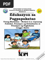 Q1-EsP 9 Module 3 | PDF