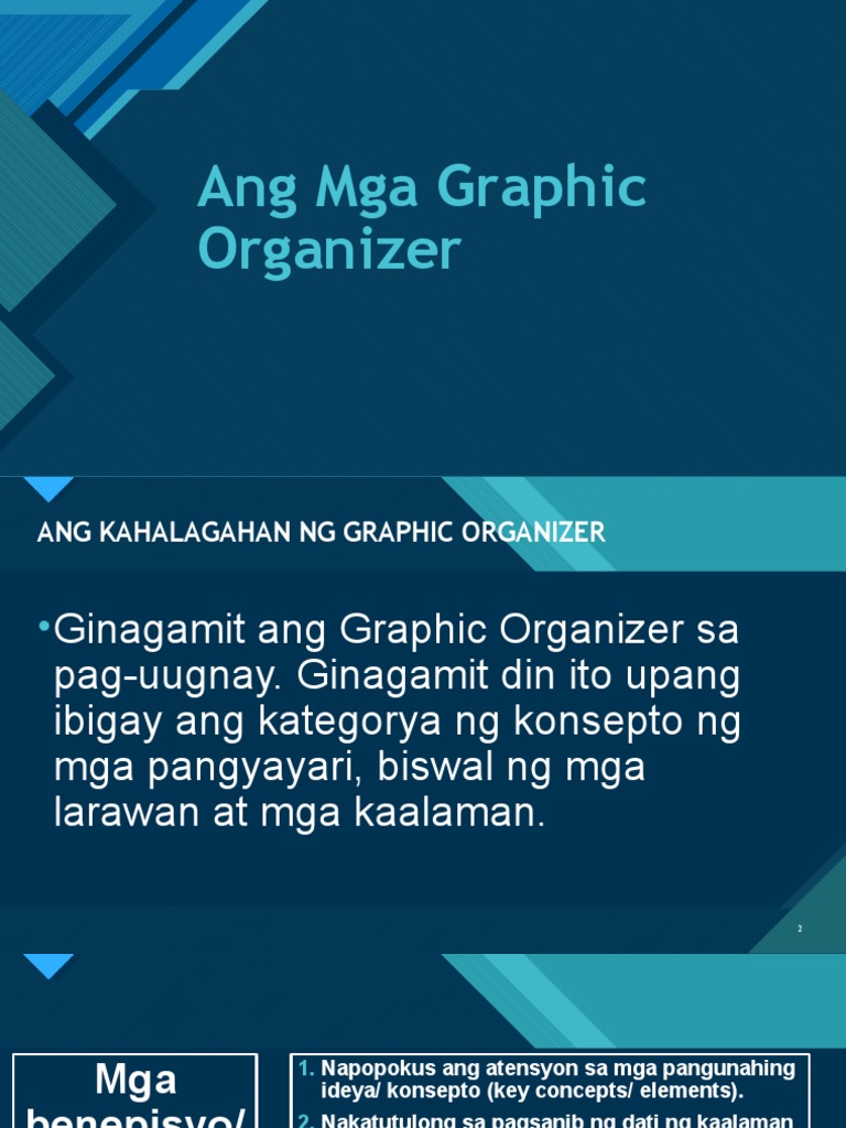 Ang Mga Graphic Organizer | PDF
