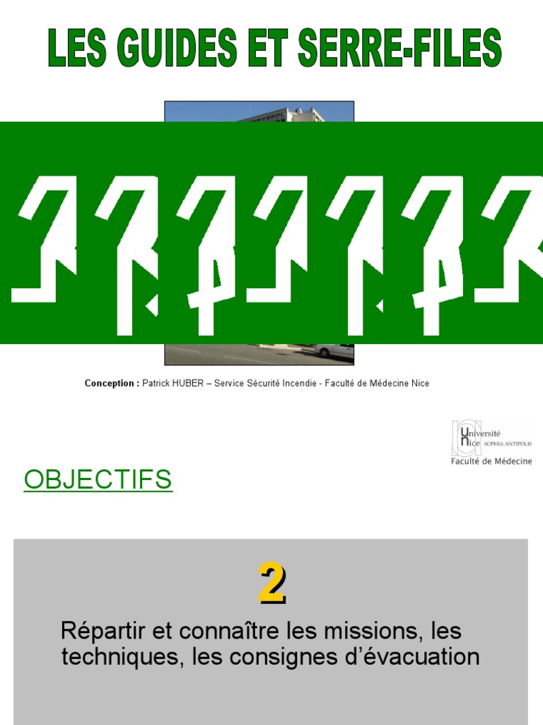 Guides Et Serre-Files | PDF | Feu | Sécurité