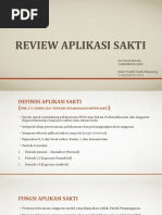 Modul Yang Terkandung Dalam Aplikasi SAKTI | PDF