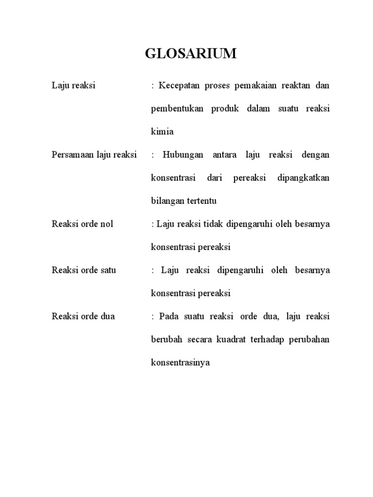 Glosarium Dan Relevansi | PDF