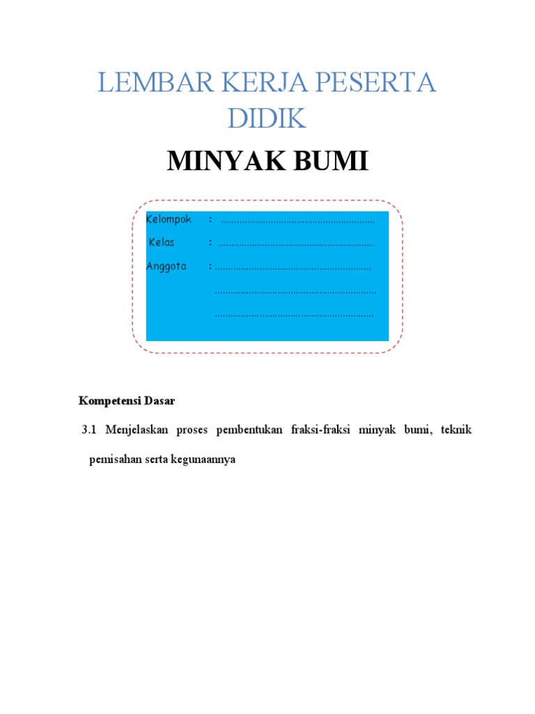 Proses Pembentukan Minyak Bumi | PDF | Seni | Sains & Matematika