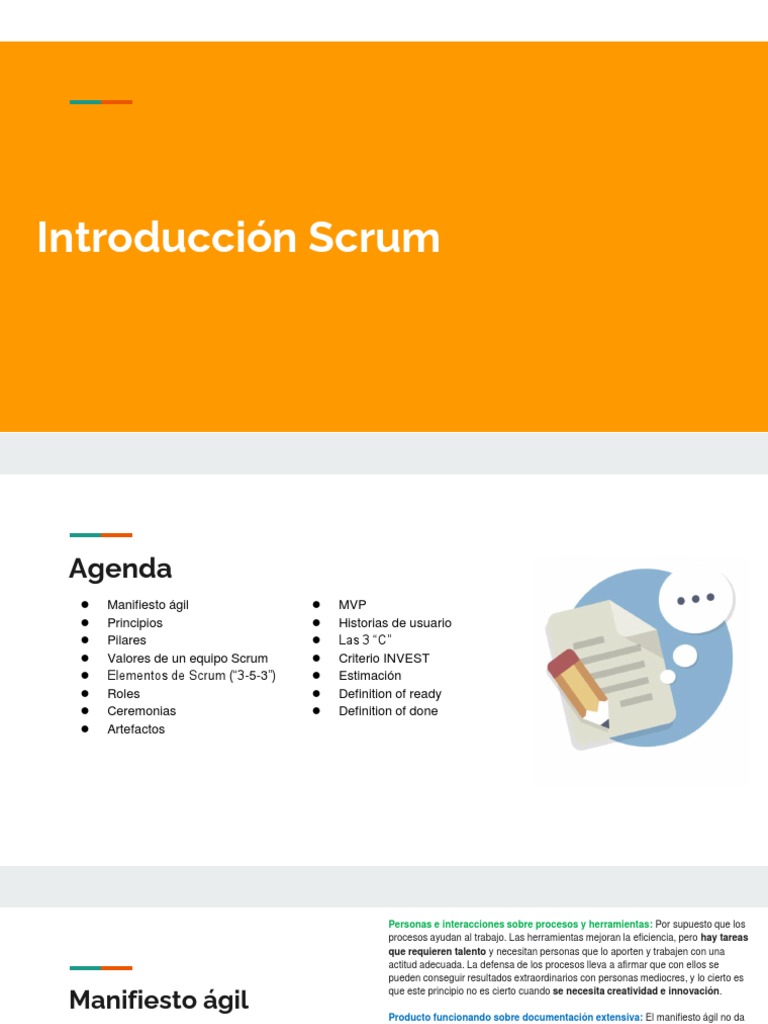 Introducción Scrum | PDF | Desarrollo Ágil de Software | Scrum (desarrollo de software)