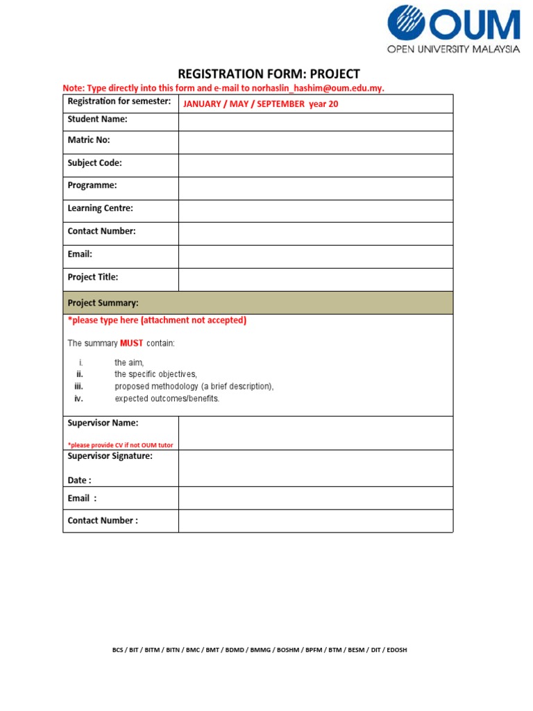 15 - Registration Form Project | PDF | Career & Growth | Business