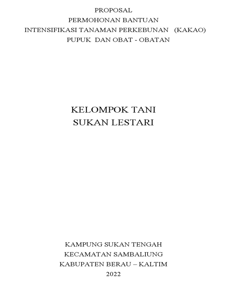INTENSIFIKASI SUKAN lESTARI | PDF