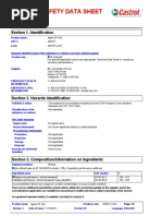 MSDS Hydraulic Oil 68 | PDF | Dangerous Goods | Safety