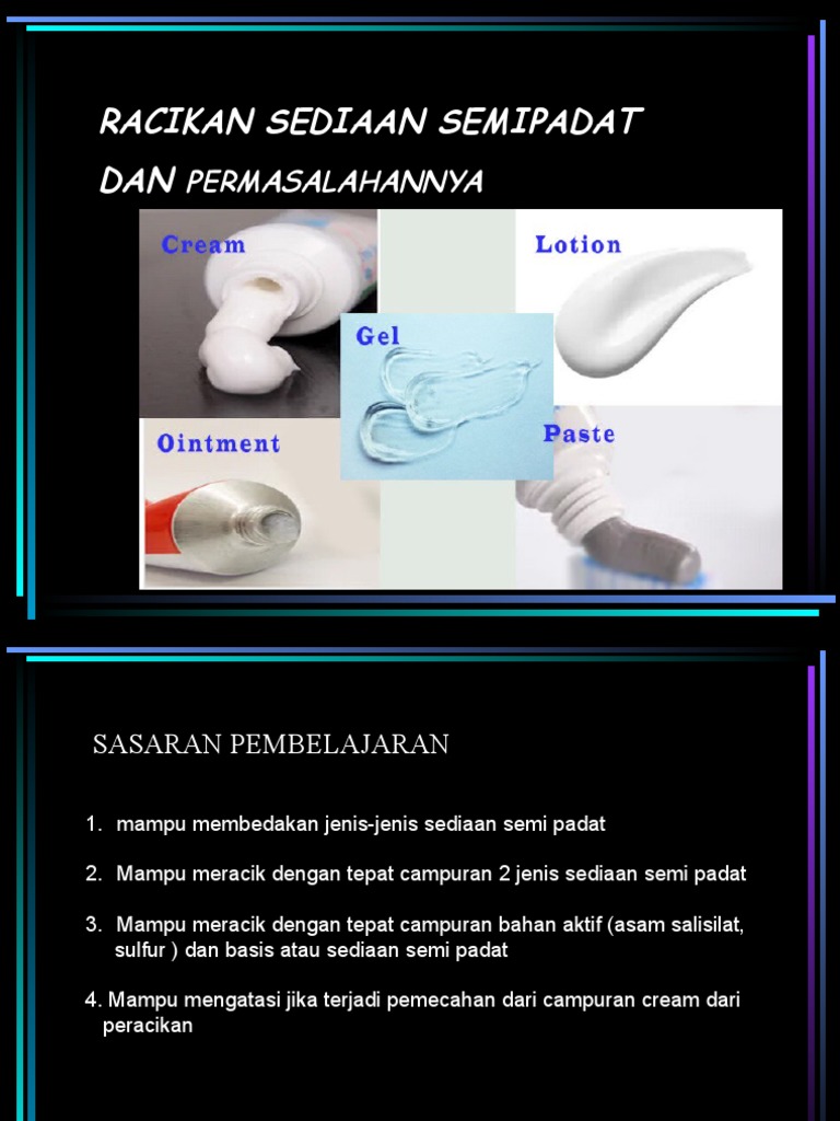 Compounding of Semi Solid | PDF | Memasak, Makanan, & Anggur