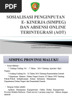 Pengisian BKD dan SKP di SIMPEG UNIMED | PDF