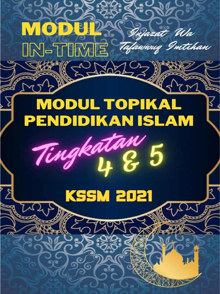 Modul Topikal Pendidikan Islam Tingkatan 4&5 | PDF