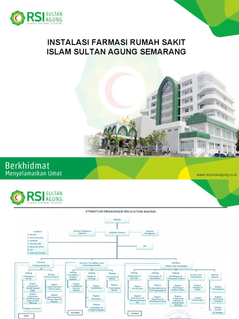 Alur Pelayanan Farmasi di RS Sultan Agung | PDF | Kesehatan Holistik