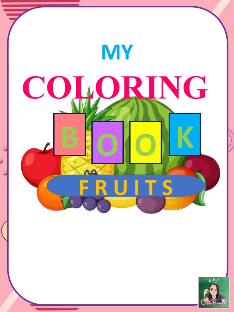 Fruit Coloring Book for Kids | PDF