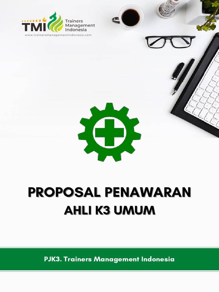Proposal Ahli K3 Umum Pt. Tmi | PDF