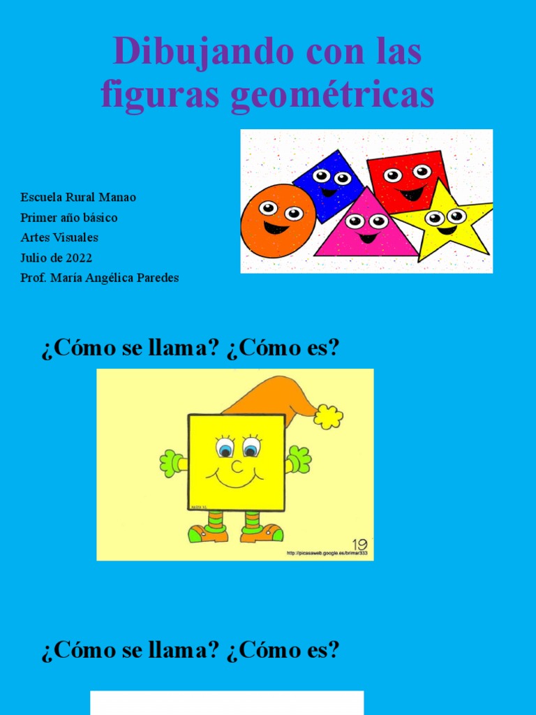 Artes Dibujando Con Las Figuras Geométricas | PDF