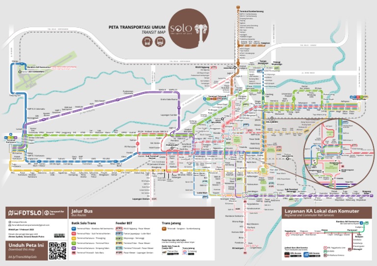 Solo Transit Map and Routes Guide | PDF