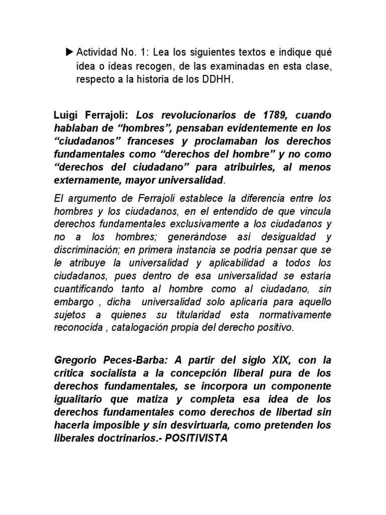Luigi Ferrajoli | PDF | Derechos humanos | Derechos