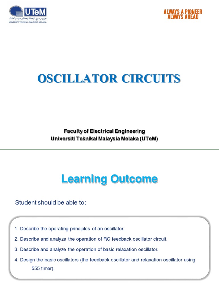 Oscillators Pdf Electronic Oscillator Amplifier