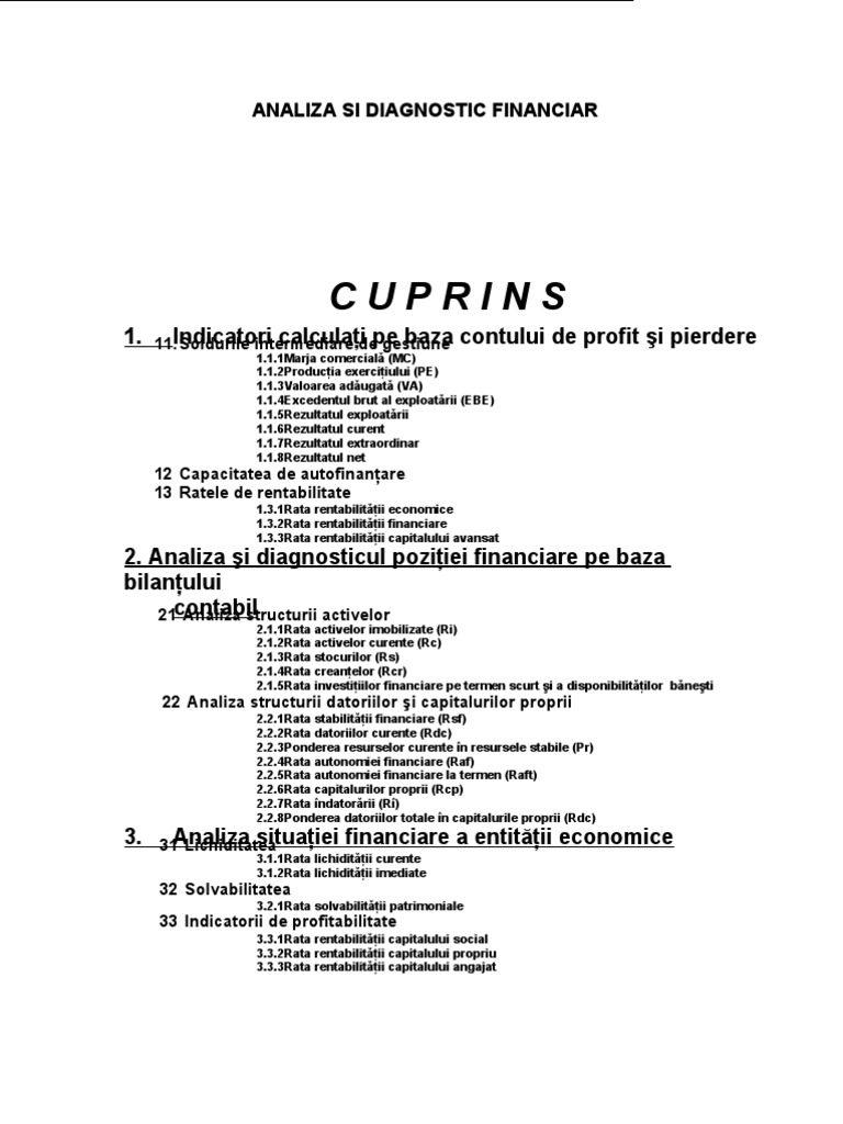 Indicatori | PDF