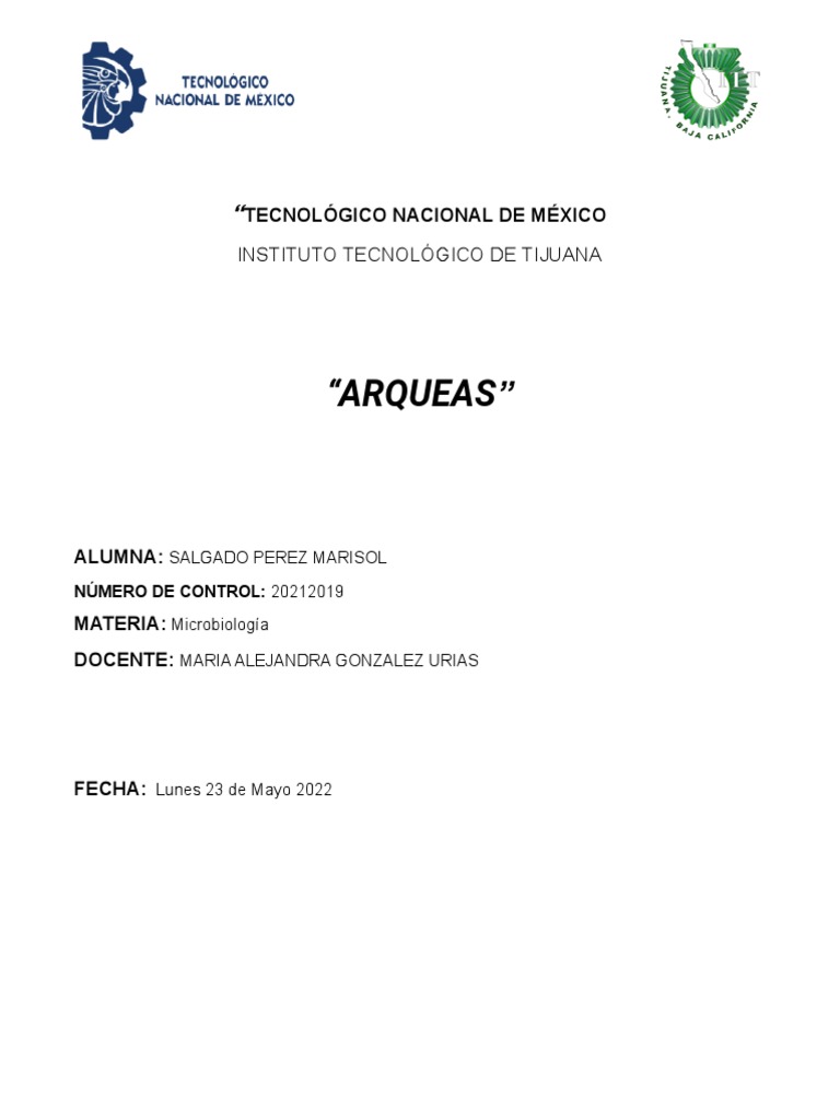 Características de las Arqueas | PDF | Archaea | Las bacterias