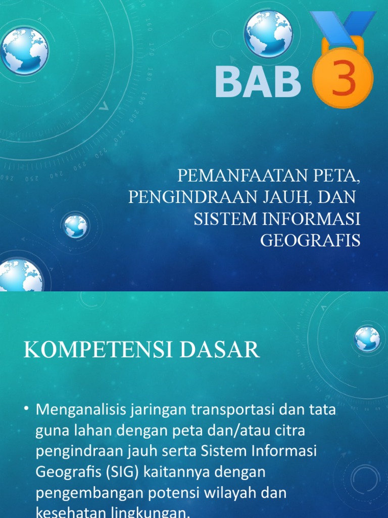 BAB III Pemanfaatan Peta, Pengindraan Jauh, Dan SIG Bagian 1 | PDF