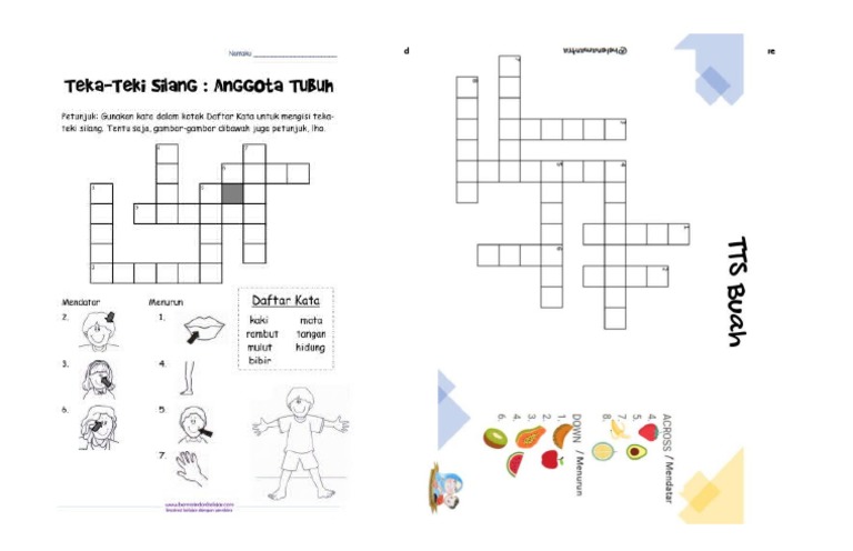 TTS untuk Kelas 1 SD | PDF