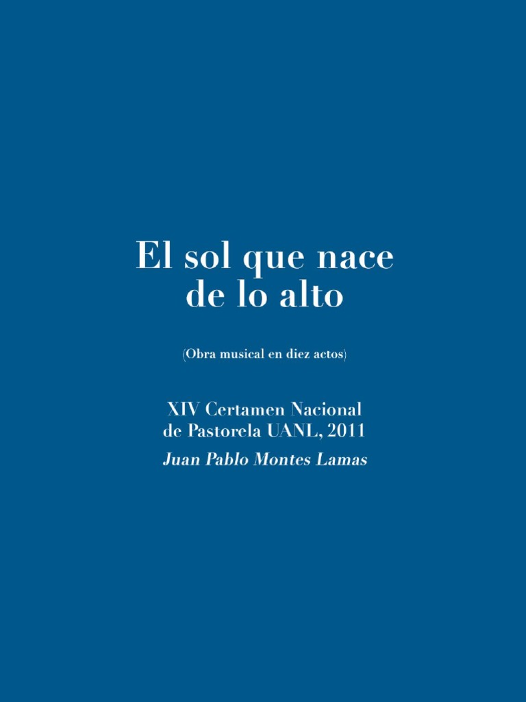 2011 - El Sol Que Nace de Lo Alto | PDF | María, madre de Jesús | Reyes ...