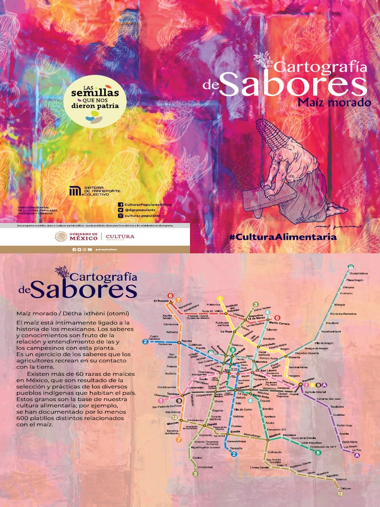 Cartografía de Sabores MAÍZ MORADO | PDF