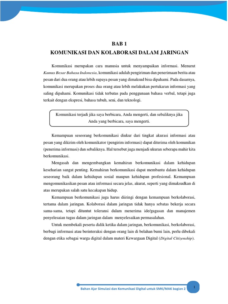 Kewargaan Digital 1 | PDF