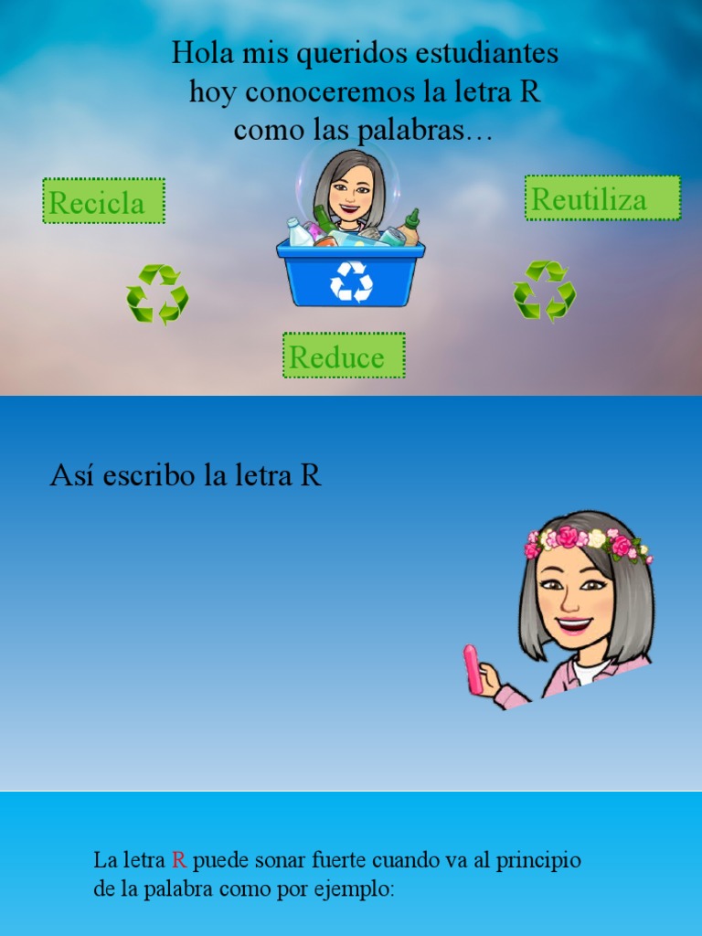Sonidos de la letra R: Fuerte y Suave | PDF