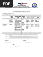 Individual Learning Monitoring Plan Sample | PDF